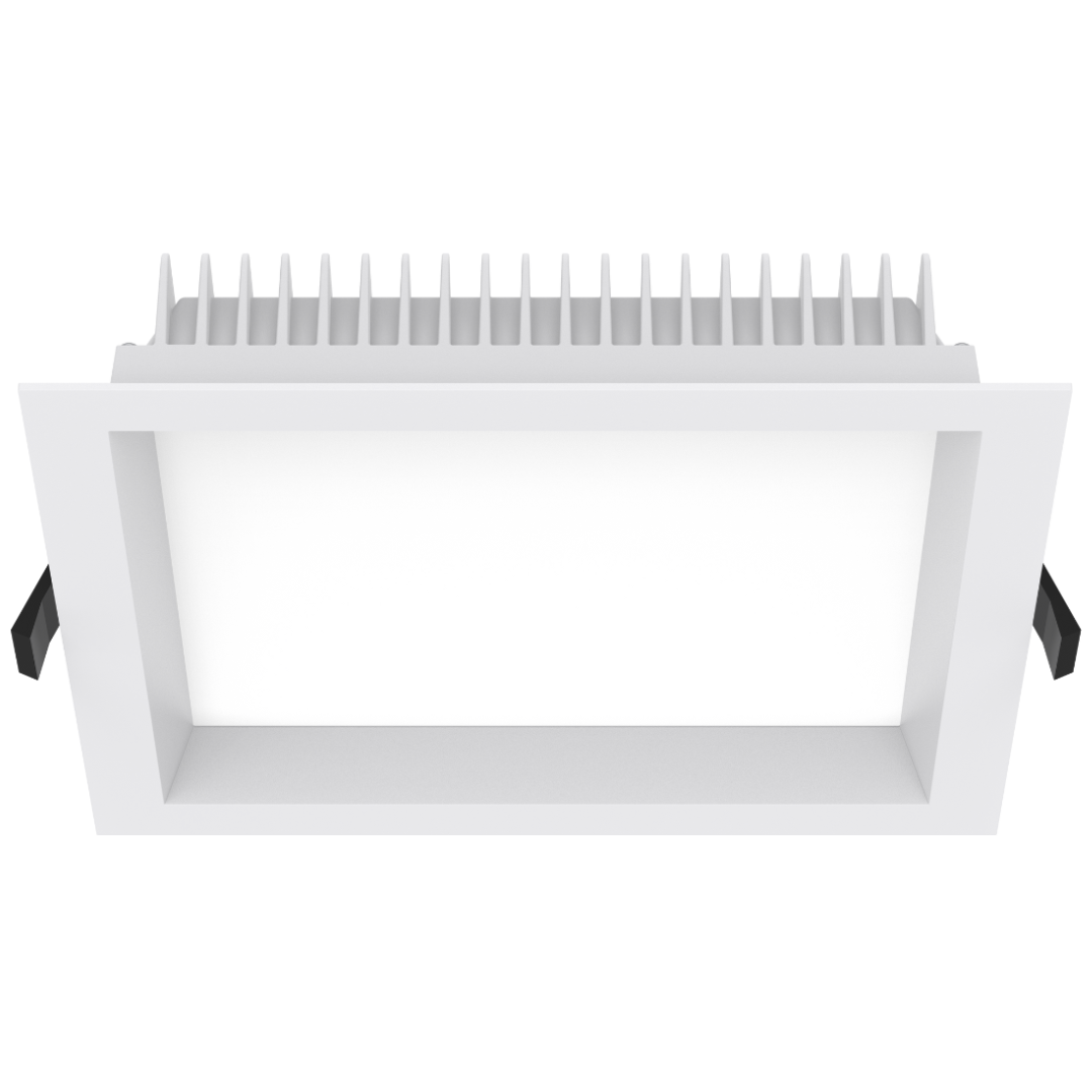 Haneco Aurora Square Commercial LED Downlight White