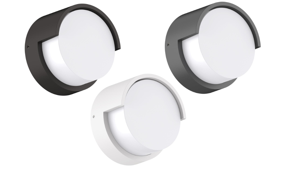 Domus Livi Round 8W IP65 Down Exterior Wall Light